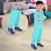 Sakuya Kids Track Pants for Boys & Girls (Blue) - 100% Cotton Regular